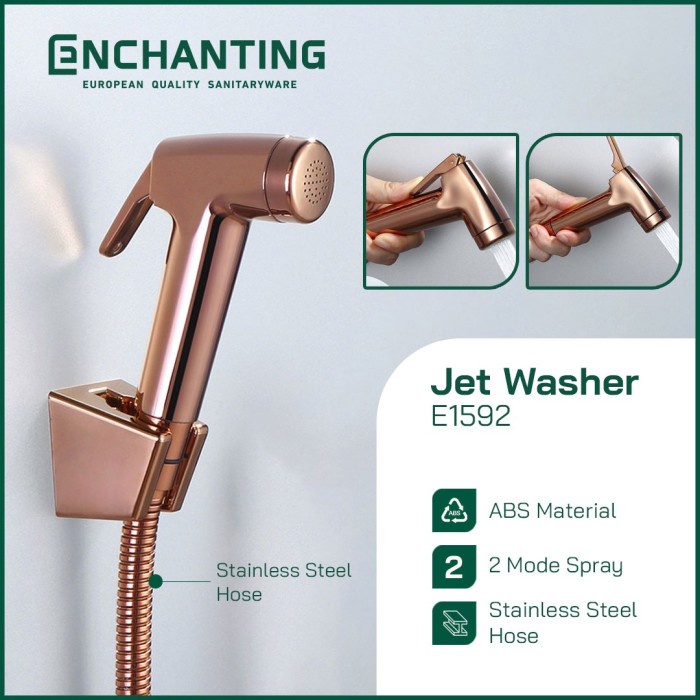 Jual Jet Washer Closet Europe Enchanting Chrome RoseGold E1592 / E1593 ...