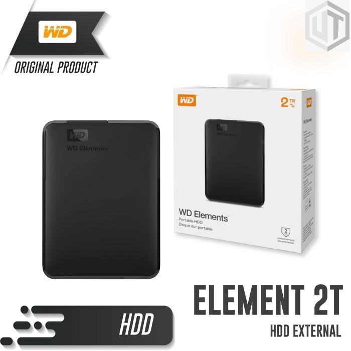 Jual WD Element 2TB USB 3.0 - HD / HDD / Harddisk External | Shopee Indonesia