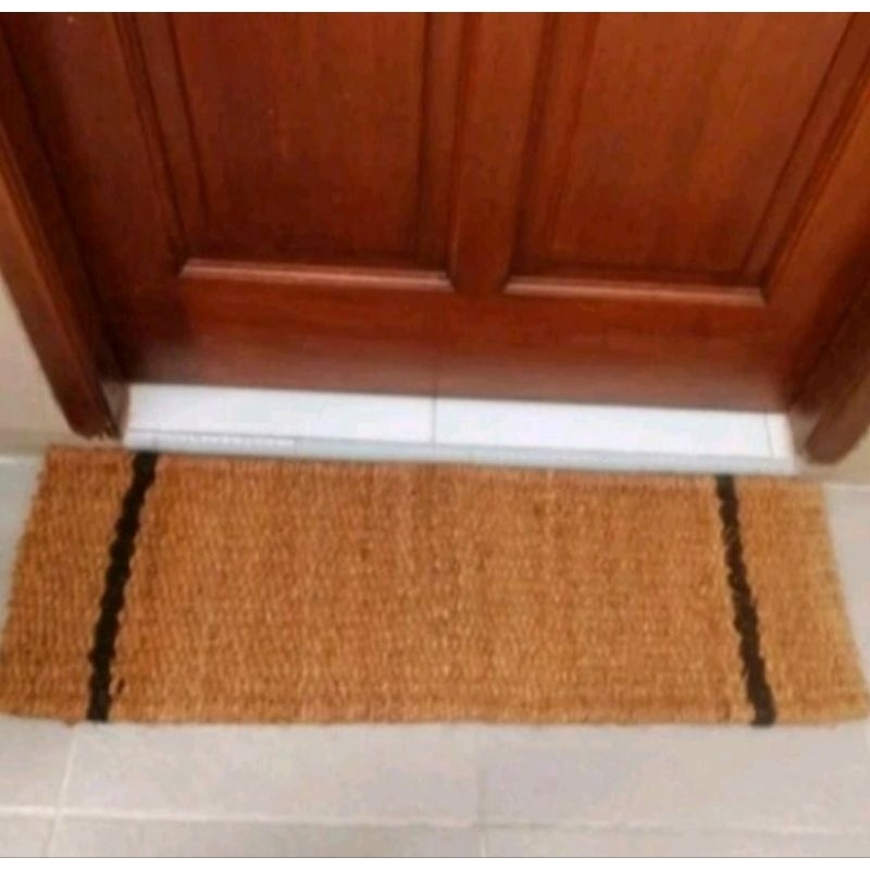 Jual Keset Ijuk Serabut Kelapa Anti Ular, Keset Depan Pintu UK 90×30× ...
