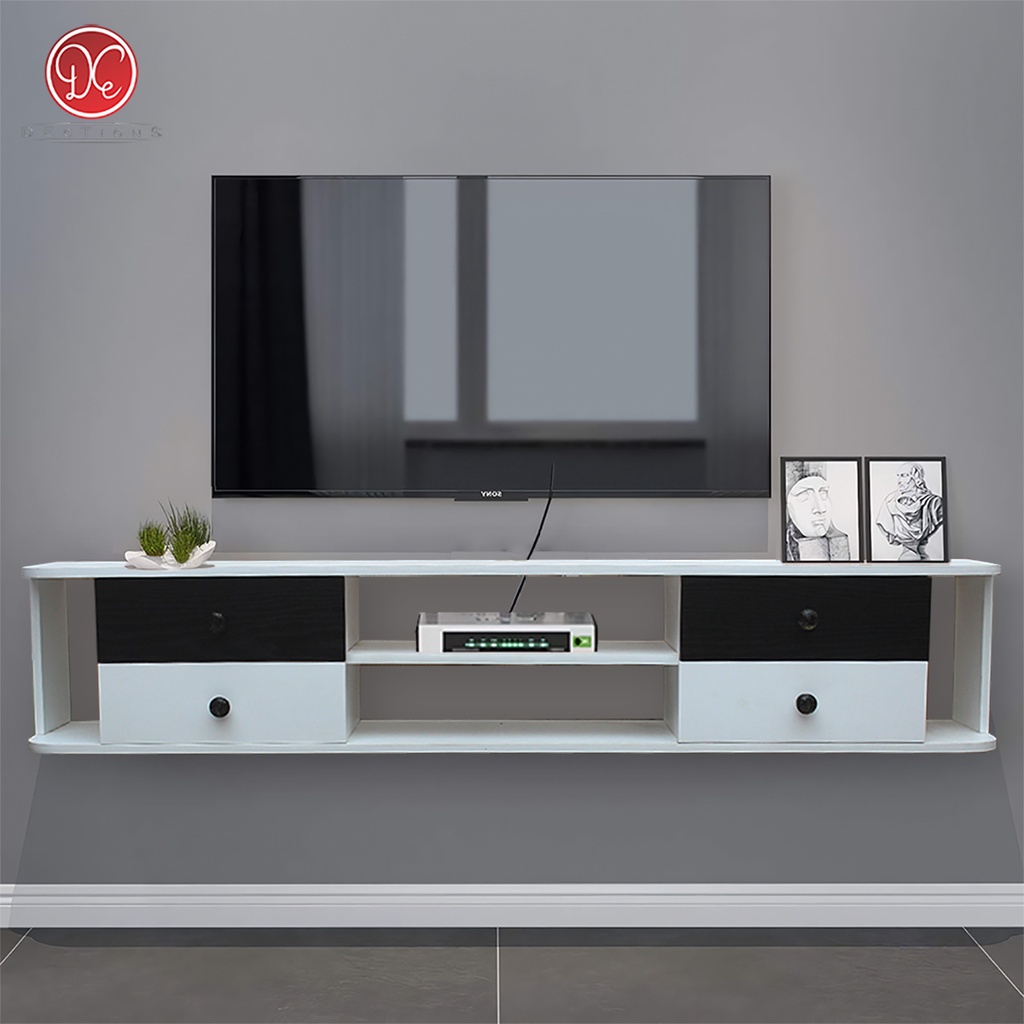 Jual Dections Furniture Rak TV Minimalis 4 Laci 120x20x22 cm Meja TV ...