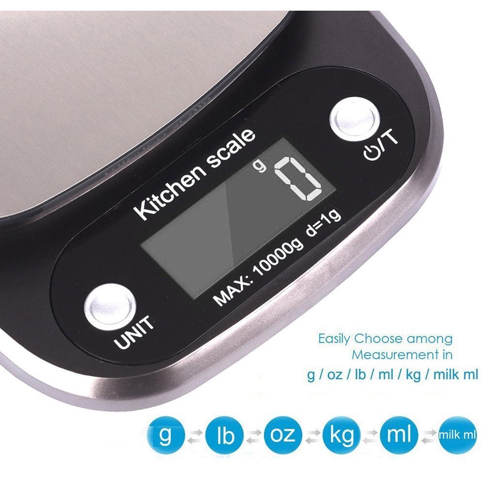 Jual Timbangan digital 10 kg / Timbangan dapur digital / Timbangan kue ...