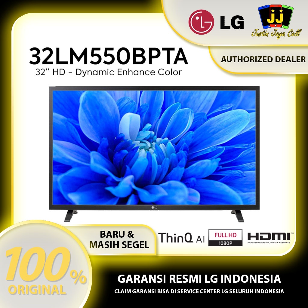 Jual LG 32 inch LED HD TV - AI ThinQ Dynamic Color Enhancer USB Movie ...