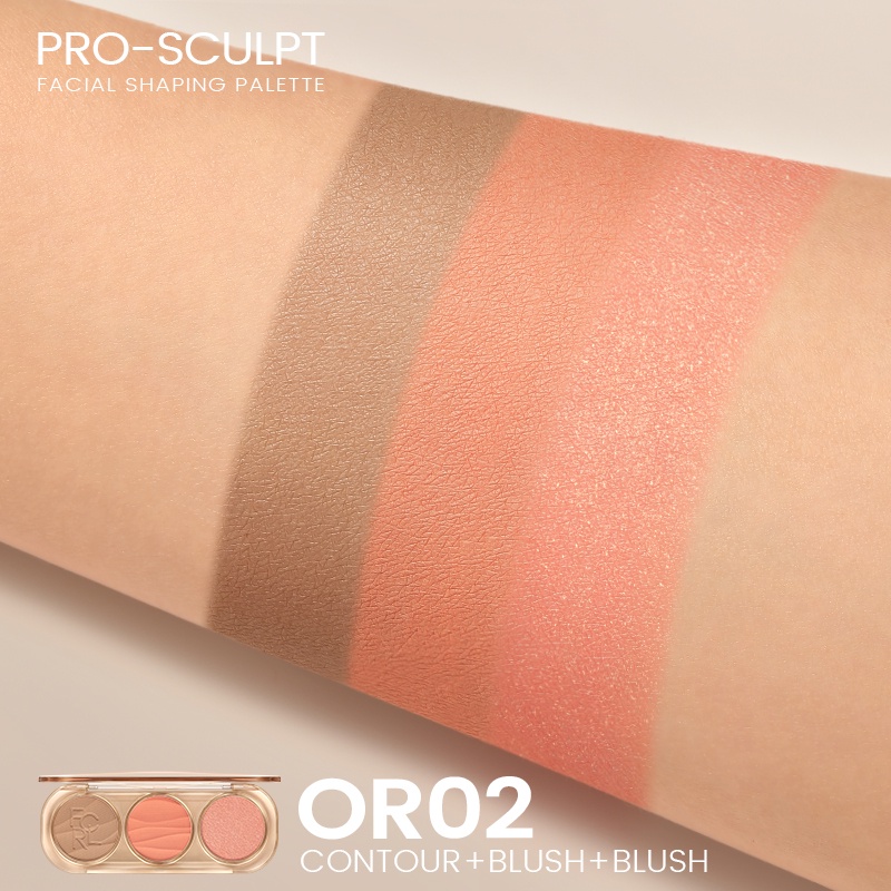 Jual FOCALLURE Pro-Sculpt 3-in-1 Facial Shaping Palette 3D Contour ...