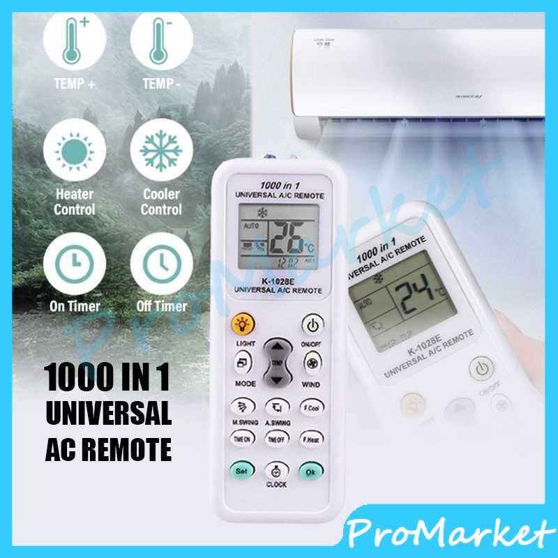 Jual Remote AC UNIVERSAL multi remote ac A/C remote | Shopee Indonesia