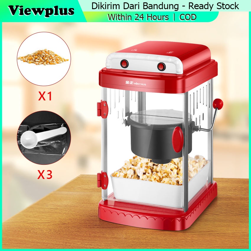 Jual Mesin Pembuat Popcorn Maker Elektrik / Popcorn Machine | Shopee ...