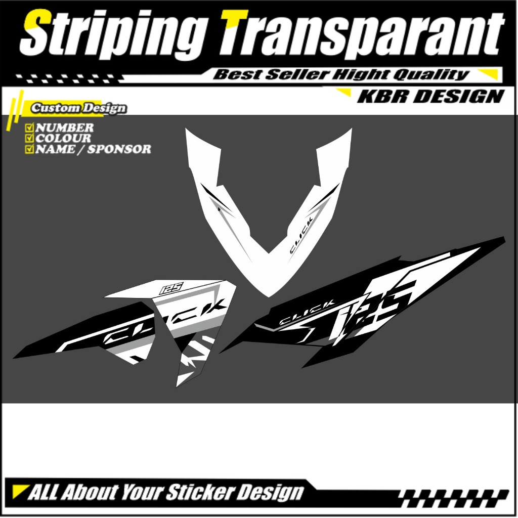 Jual STRIPING TRANSPARAN COSTUM VARIO LED OLD 125/150 2015-2017 VND ...