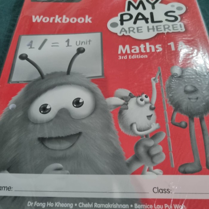 Jual Part my pals are here workbook 1A maths math marshall cavendish ...