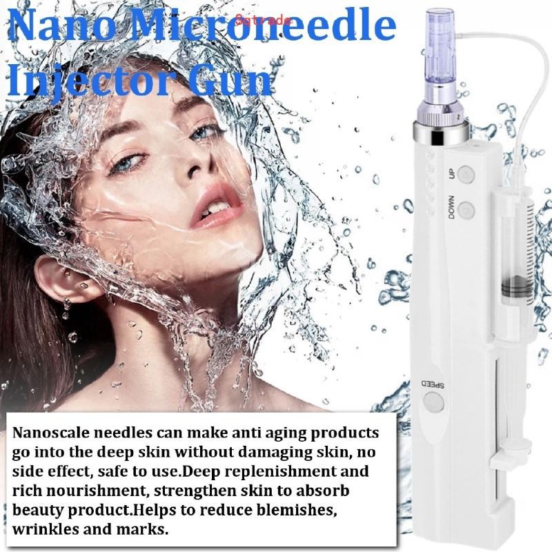 Jual 2in1 dermapen mesogun alat meso mesotheraphy injeksi serum ...