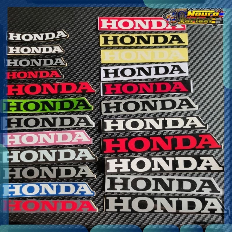 Jual Sticker stiker pelengkap Honda warning berkualitas bagus | Shopee ...