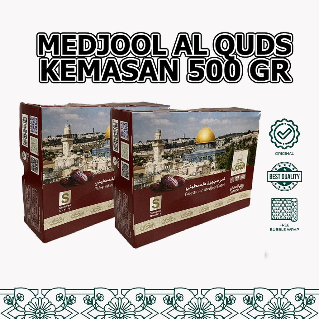 Jual KURMA MEDJOOL AL QUDS PALESTINE MEDJOUL DATES ORIGINAL | Shopee ...