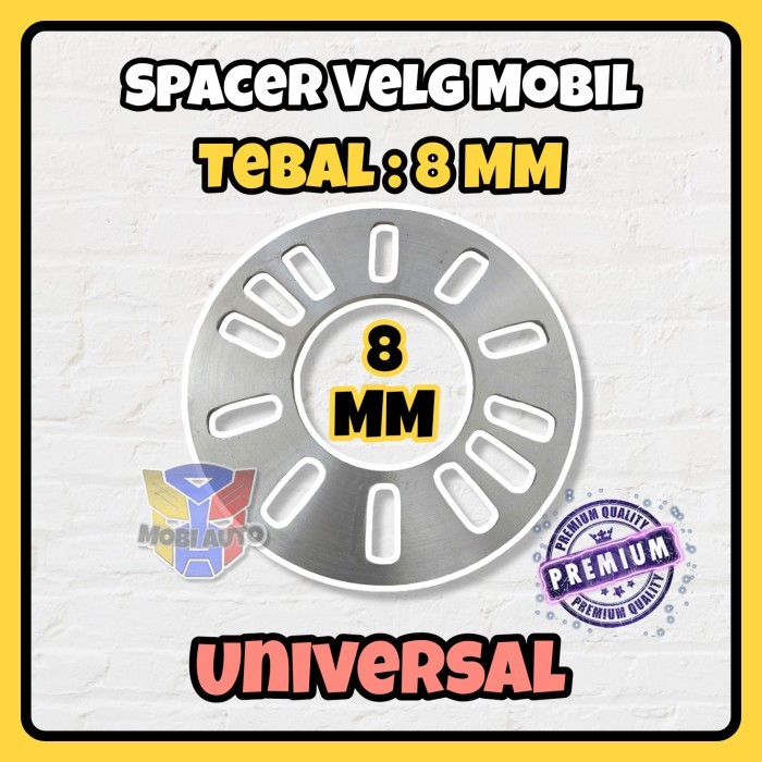 Jual Spacer 8mm Universal Spicer Spiser Velg Pelek Roda Ban Mobil 8 mm ...