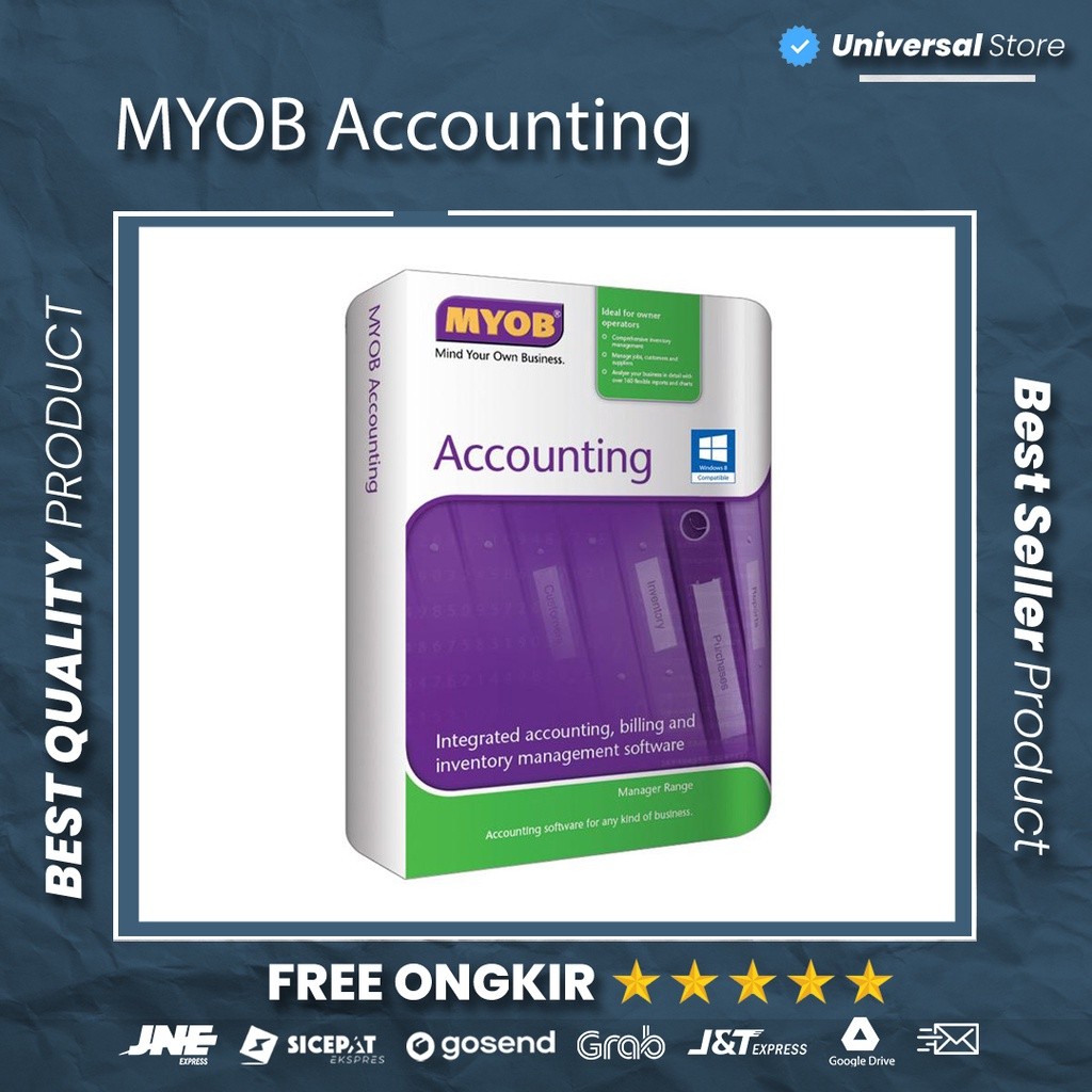 Jual Aplikasi Program MYOB Accounting Full Version Premium Lifetime Akunting Akuntansi Akutansi ...