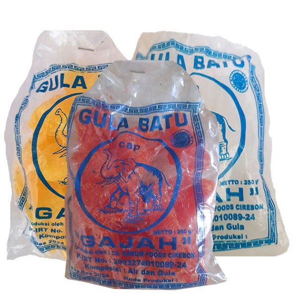 Jual Gula Batu Kuning Putih Oren Cap random 1 Kg | Shopee Indonesia