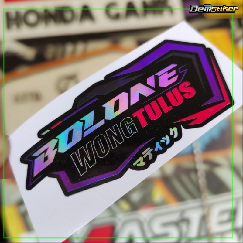 Jual Stiker bolone wong tulus | Shopee Indonesia