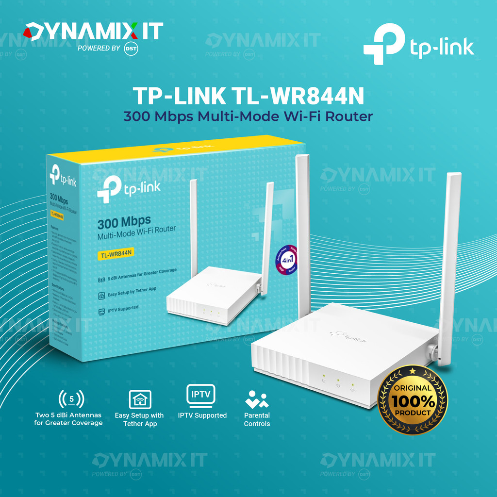 Jual TP-Link / TPLink TL-WR844N Multi-Mode Wireless-N300 Router ...