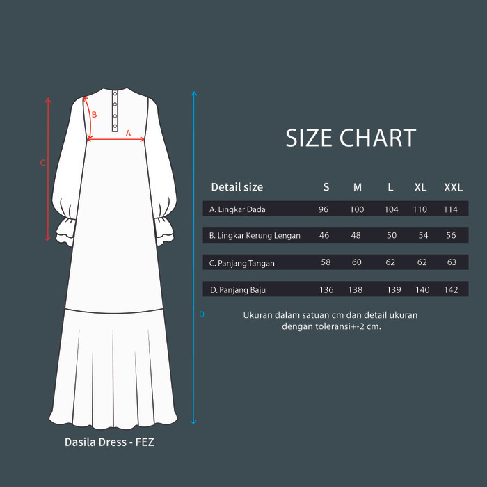 Jual NEW -BIA - Dasila Dress - Islamic Journey In Africa - Fez Edition ...