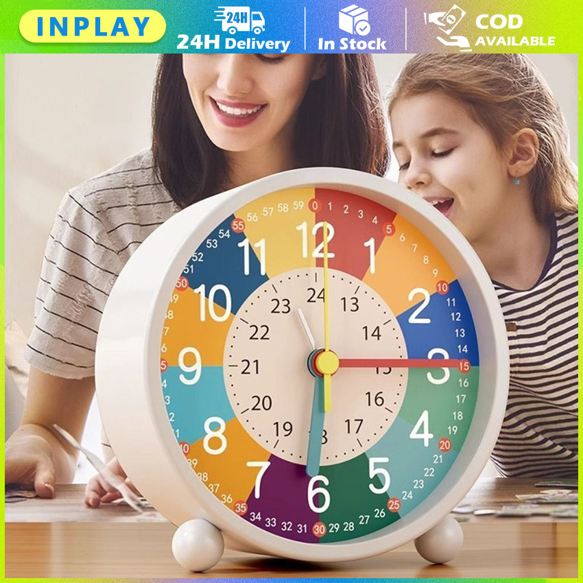 Jual 7cm Jam Meja Anak Silent / Alarm Belajar Senyap / Alarm Pendidikan ...