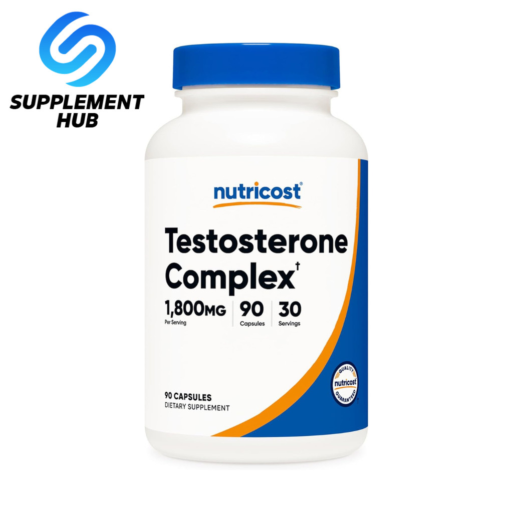 Jual Nutricost Testosterone Support Complex 90 Capsule 1800mg Per ...