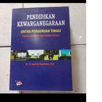 Jual pendidikan kewarganegaraan untuk perguruan tinggi by H Syahrial ...