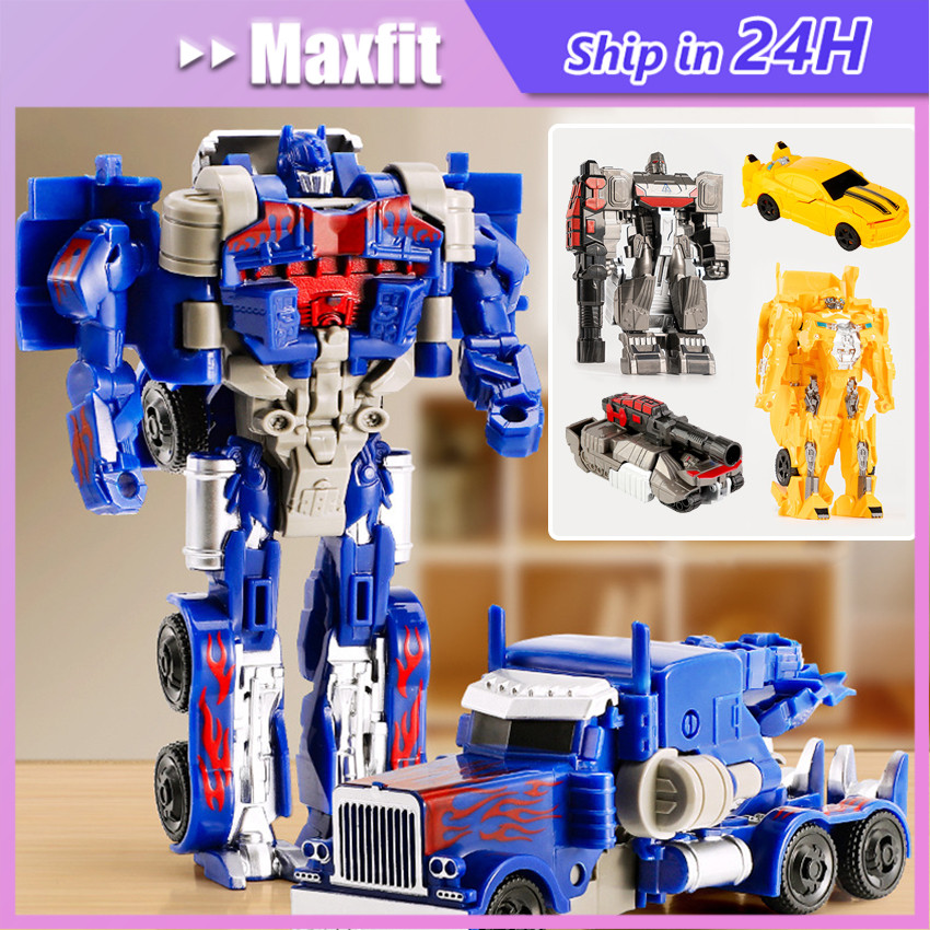 Jual Mainan Robot Mobil Transformer / Pengemudi Truk / Robot Optimus Prime Deformasi / Bumblebee ...