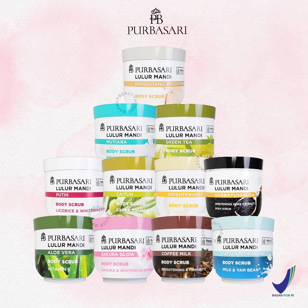 Jual SUNSKINGLOW- PURBASARI Lulur Mandi Body Scrub 100 / 200 ml READY ...