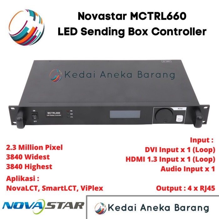Jual Novastar MCTRL660 MCTRL 660 LED Videotron Controller Sending Card Box AR27 | Shopee Indonesia