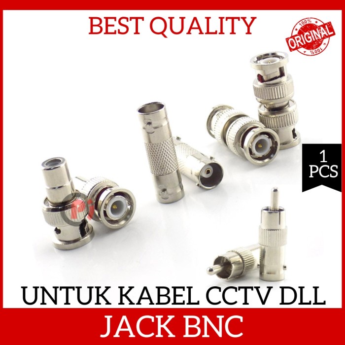 Jual Konektor BNC / Drat / Terminal / Sambungan / RCA Untuk CCTV DLL | Shopee Indonesia