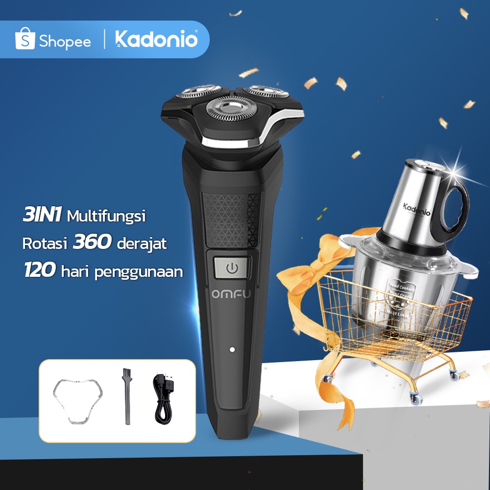 Jual KADONIO Blender Daging Chopper Stainless 2L Penggiling Daging Multifungsi Meat Grinder KL ...