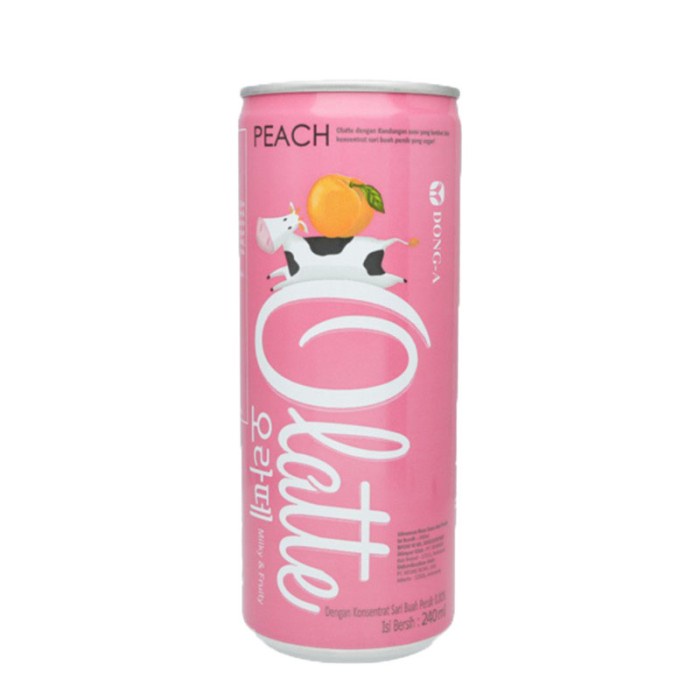 Jual Olatte Peach [240ml] | Shopee Indonesia