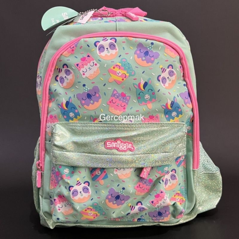 Jual SMIGGLE BACKPACK CLOUD NINE MINT | Shopee Indonesia