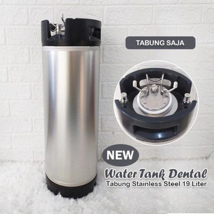 Jual Water Tank Dental Unit Stainless Tabung 19 Liter | Shopee Indonesia