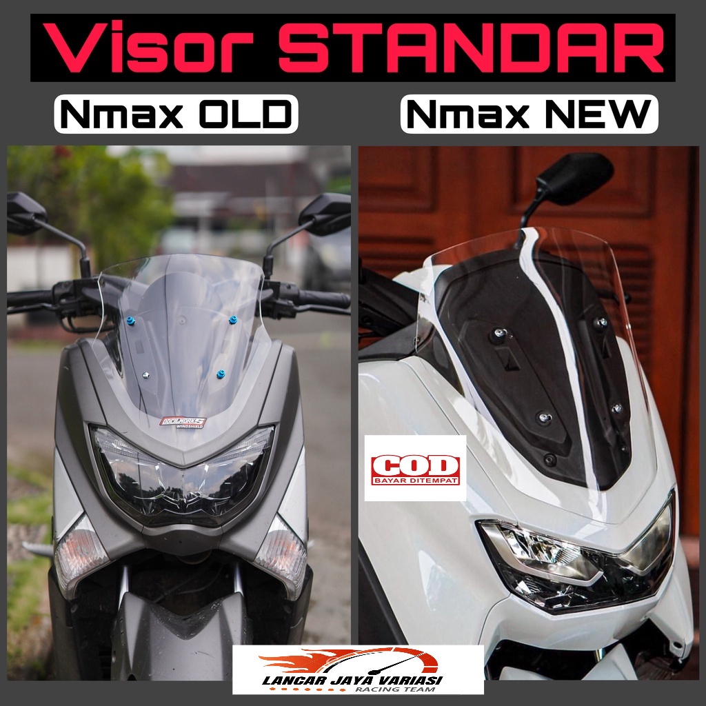 Jual Visor Windshield Standar Bening New Nmax 2020 Windshield Nmax OLD ...