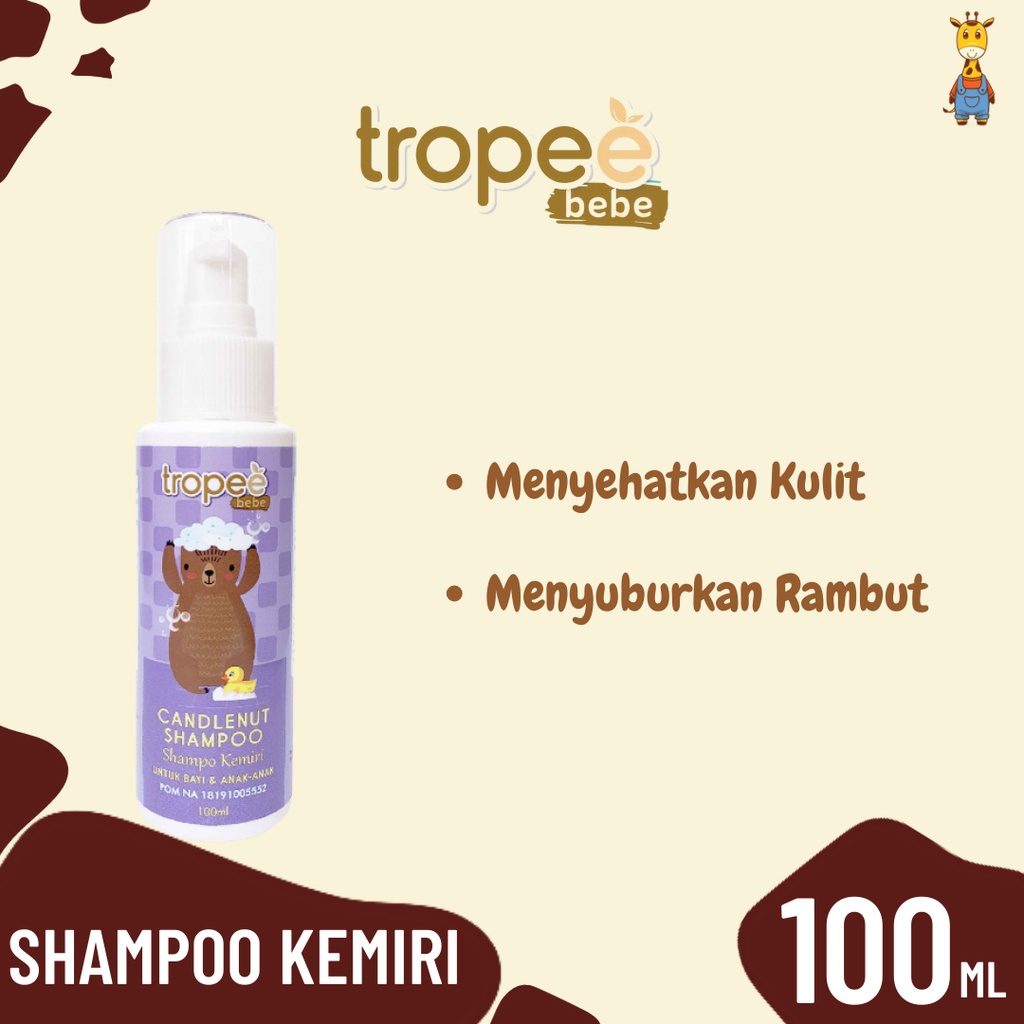 Jual Tropee Bebe Shampo Kemiri (Candlenut Shampoo) 100ml - Sampo Kemiri ...