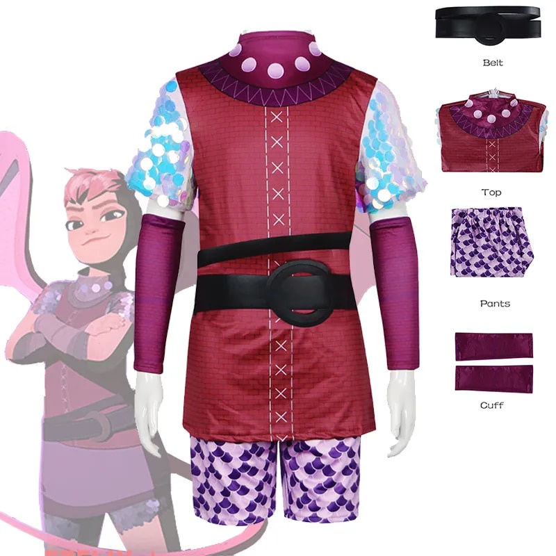 Jual PREORDER Nimona Cosplay Costume Monster Girl Nimona Cosplay Movie ...