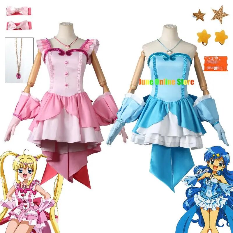 Jual PREORDER Anime Mermaid Melody Pichi Pichi Pitch Cosplay Hanon ...