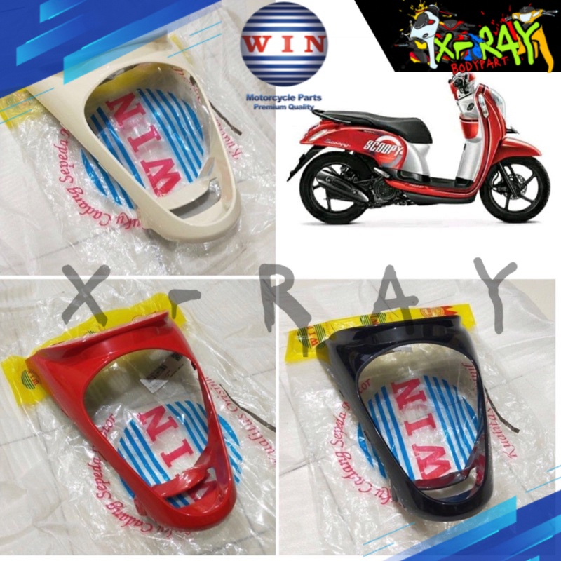 Jual Cover Tail / Pet Stop Lamp Scoopy 110 FI 2013 2014 2015 2016 WIN ...