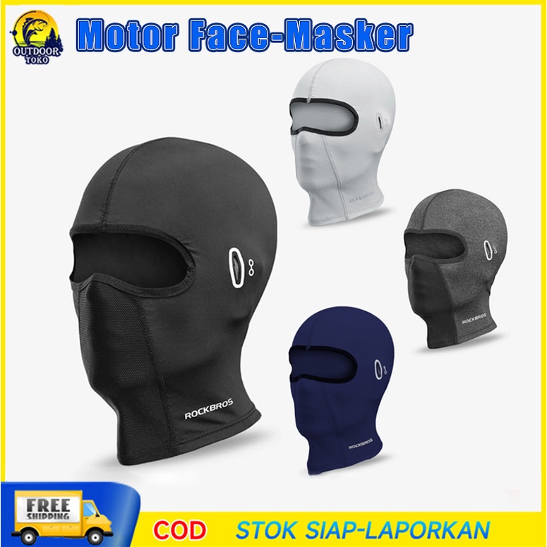 Jual ROCKBROS LF8065 Masker Balaclava Sepeda Slayer Motor Face Mask ...