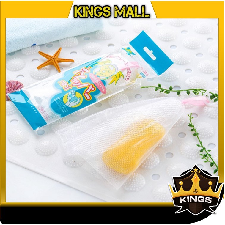 Jual KINGS - H6000 Kantong Jaring Busa Sabun / Pouch Sabun / Jaring ...