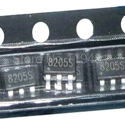 Jual 4 Buah 4Pcs 8205S Sot23-6 SOT FS8205S 8205A FS8205A Mosfet N ...