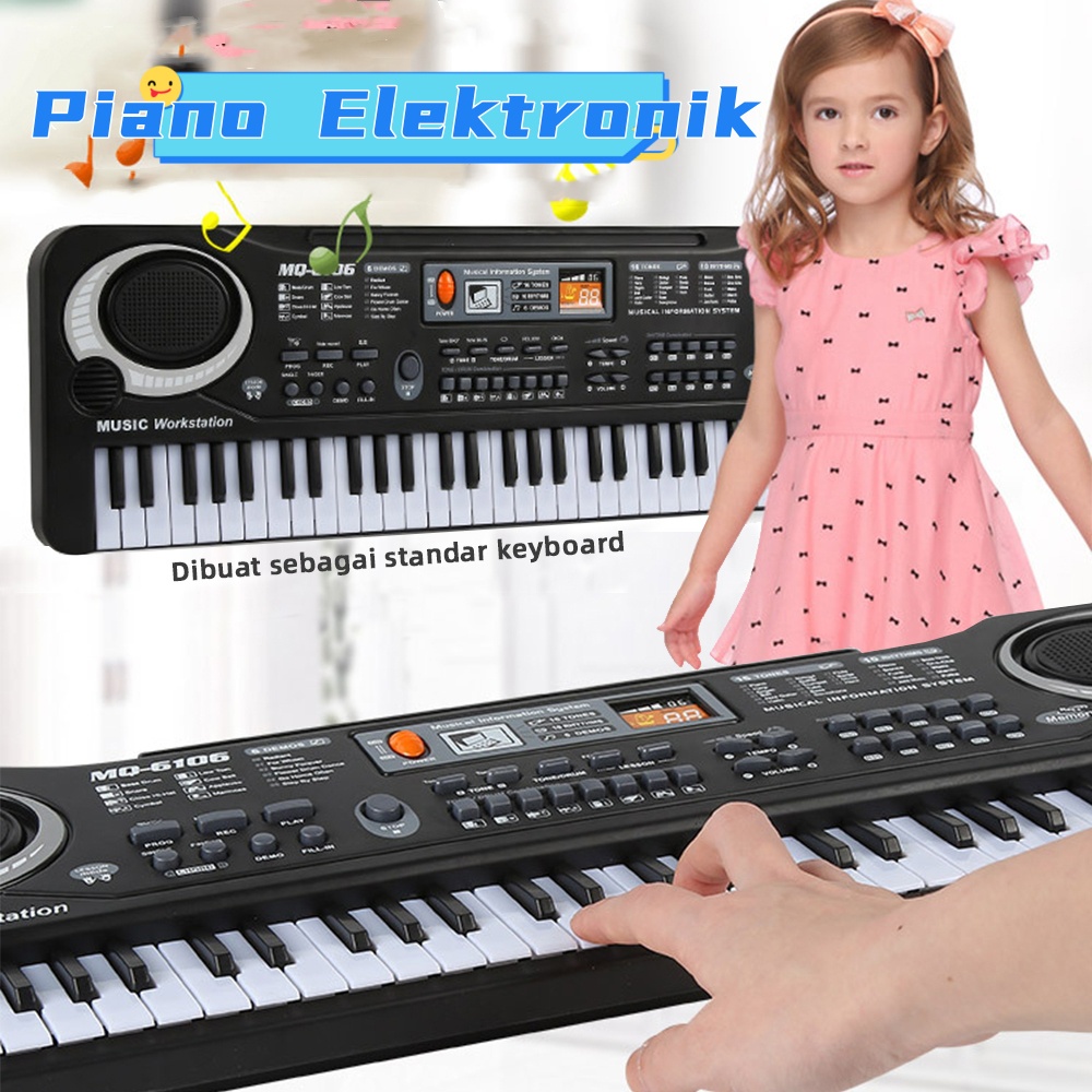 Jual Tatajoy Piano Elektronik Keyboard Piano Anak Mainan elektronik ...