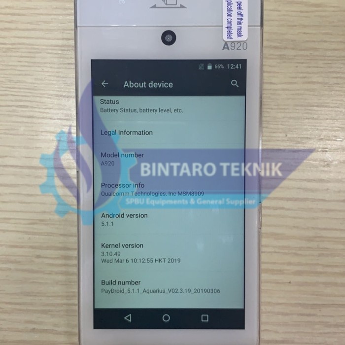 Jual POS Android PAX A920 Printer Thermal Android | Shopee Indonesia