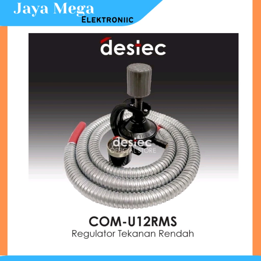 Jual DESTEC Paket Regulator Gas Meter + Selang Destec COM-U12RMS ...