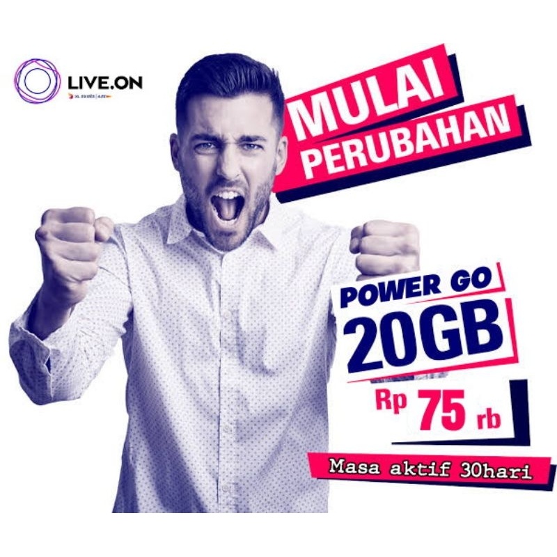 Jual PROMO!!! KUOTA LIVE ON 20GB 30HARI (ISI ULANG) | Shopee Indonesia