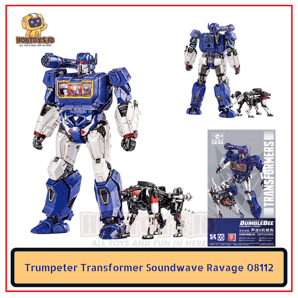 Jual Trumpeter Transformer Soundwave Ravage 08112 | Shopee Indonesia