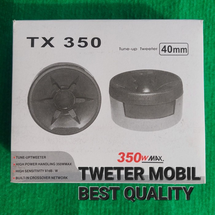Jual tweter tweeter twiter treble mobil car tx 350 watt bagus dome ...