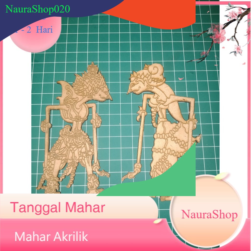 Jual Siluet Wayang Rama & Shinta UKIR Chipboard / Kayu MDF / Triplex / Dekorasi / Mahar ...