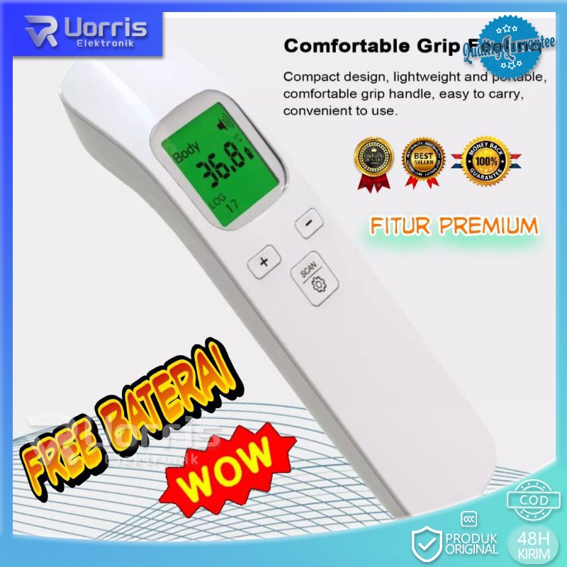Jual Thermogun Murah / Thermometer Infrared / Pengukur Suhu Tubuh ...