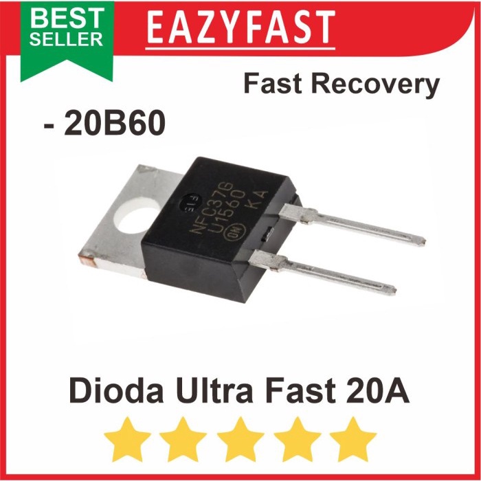 Jual Dioda Ultra Fast 20A 20 A 20B60 High Speed Recovery Switching Diode D | Shopee Indonesia