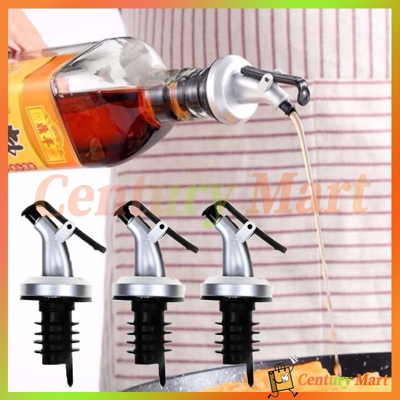 Jual Bottle Pourer Ada Tutup /Liquor Spirit bottle Pourer Penutup ...