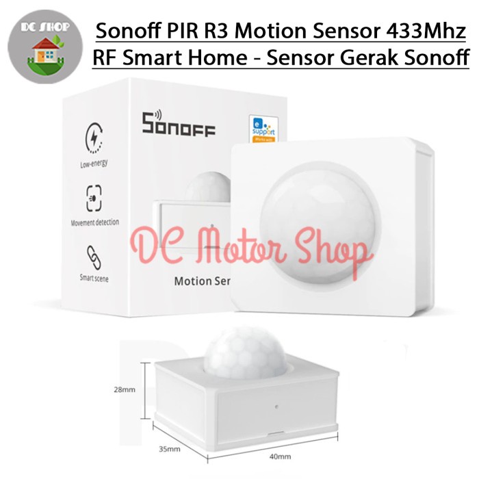 Jual Sonoff PIR R3 Motion Sensor 433Mhz RF Smart Home - Sensor Gerak ...